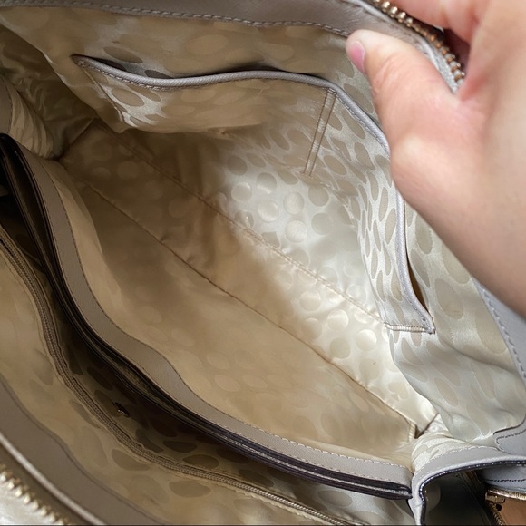 kate spade | Bags | Kate Spade Grey Leather Cedar Street Maise Shoulder ...